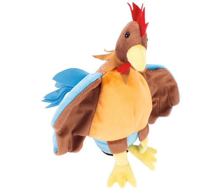 Beleduc Hand Puppet Rooster – The Spinning Top Toy Store