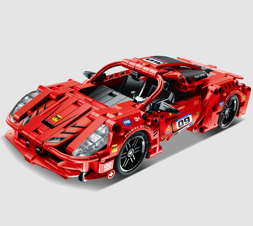 iM. Master SuperCar Pullback 437PC 5809 – The Spinning Top Toy Store