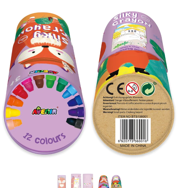 Avenir Silky Crayons Fox – The Spinning Top Toy Store