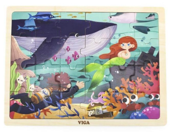 Viga 24pc Puzzle Sea Secret – The Spinning Top Toy Store