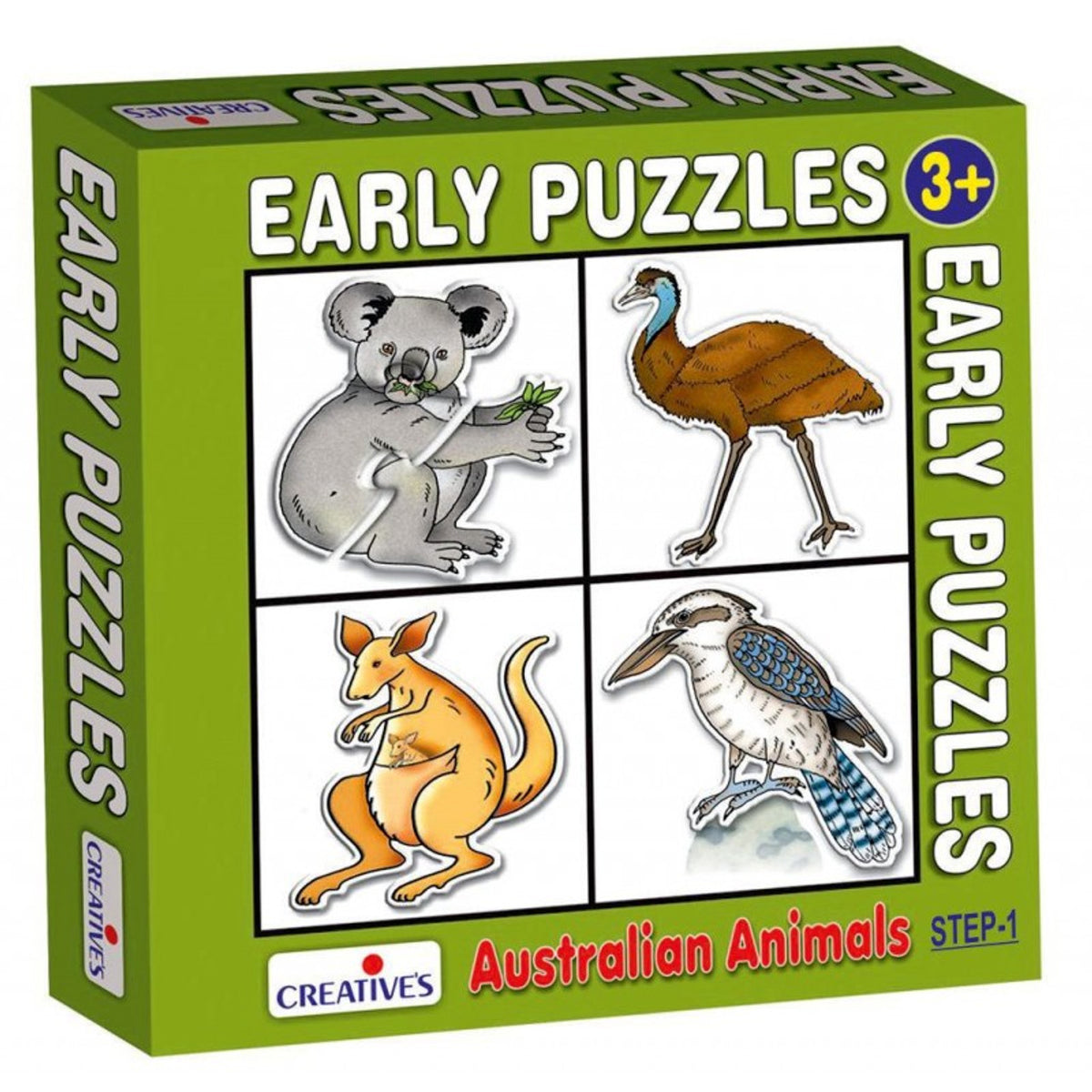Creatives Early Puzzles Australian Animals – The Spinning Top Toy Store